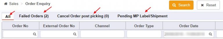eRetail | Sales Section – Vinculum Product Guide