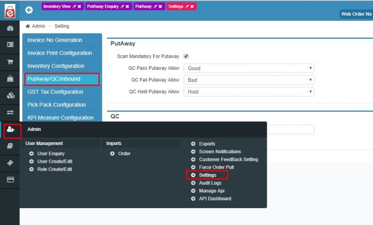 Vin eRetail | WMS – Vinculum Product Guide