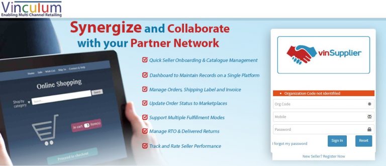 Vin eRetail | Seller Panel – Vinculum Product Guide