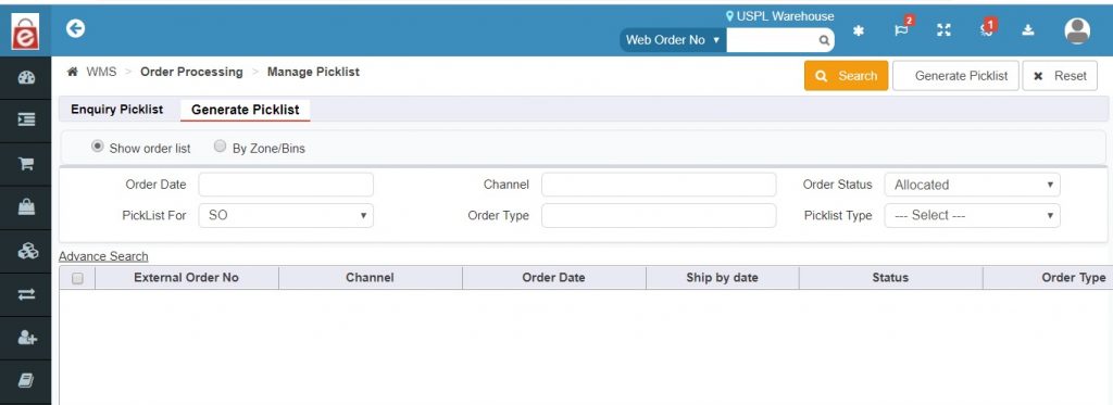 Vin eRetail | WMS – Vinculum Product Guide